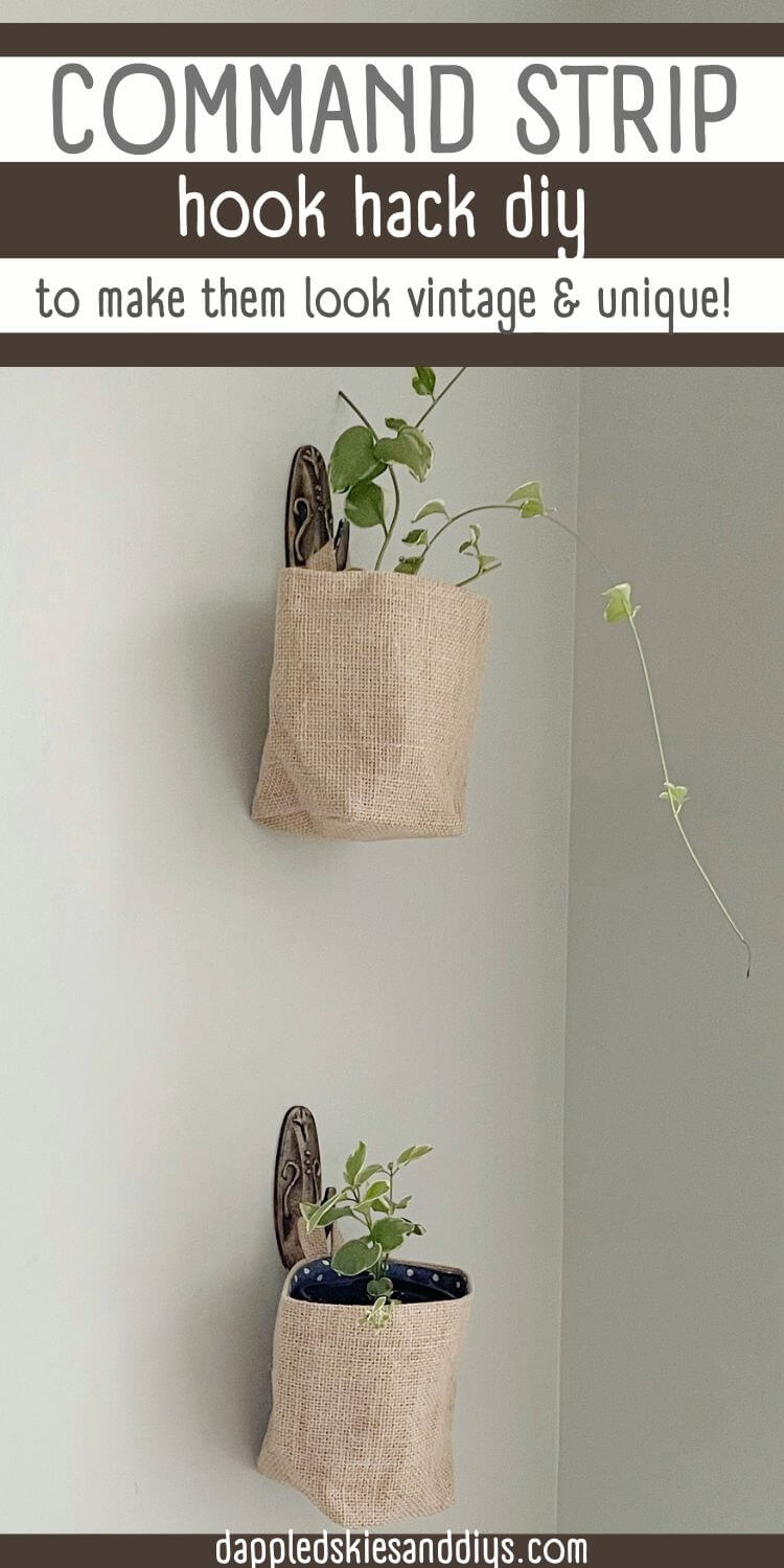 Command Hook Hack (for a Unique Vintage Look) - Dappled Skies and Diys