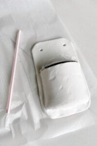 Clay Wall Pocket DIY - Dappled Skies and Diys
